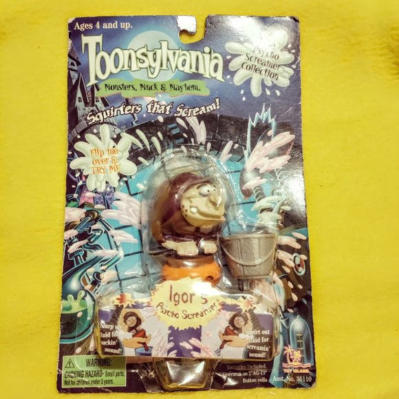 Dreamworks | Toys | Vintage 998 Toonsylvania Igors Psycho Screamer ...